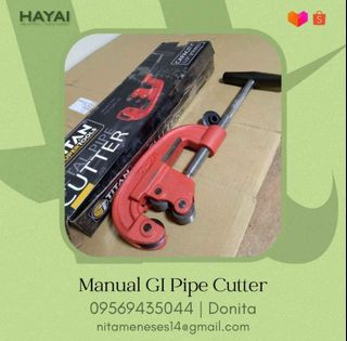 Manual GI Pipe Cutter, Commercial & Industrial, Construction Tools ...