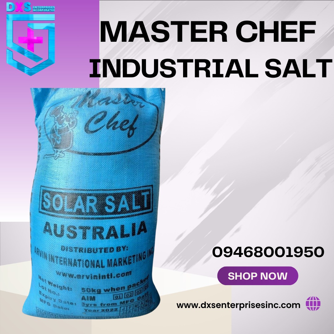 MASTERCHEF INDUSTRIAL SALT 50 KILOS/ SACK, Commercial & Industrial ...