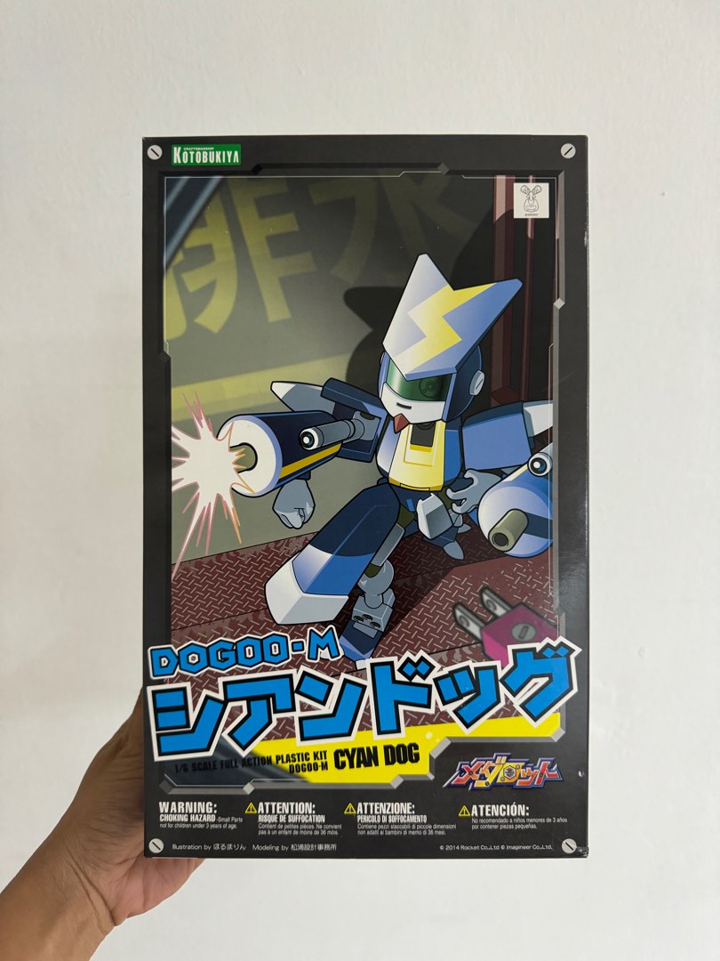 MEDABOT (DOGOO-M) CYAN DOG, Hobbies & Toys, Toys & Games on Carousell
