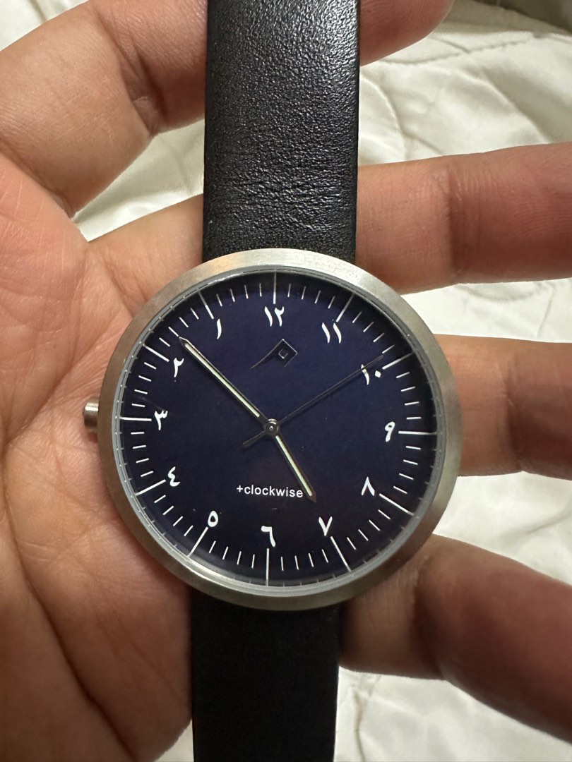 Mem Anomaly Adam | anticlockwise watch | Ultramarine, Men's Fashion ...