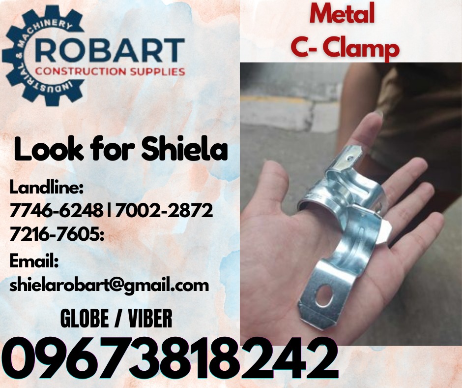 Metal C- Clamp, Commercial & Industrial, Construction Tools & Equipment ...