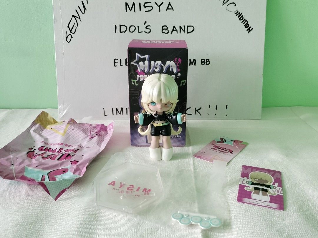 MISYA BLIND BOX | MJ STUDIO | IDOL'S BAND SERIES | ART TOY, Hobbies ...