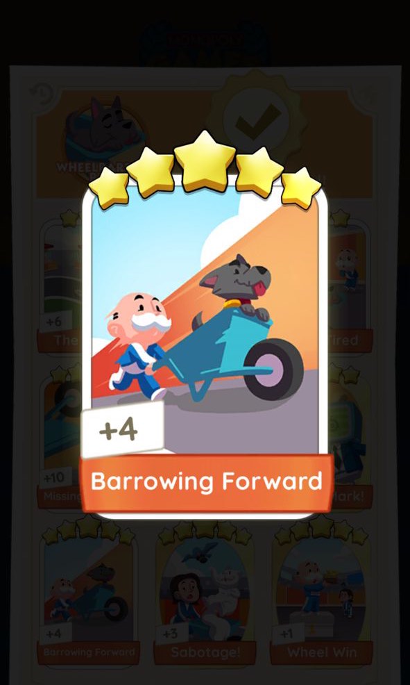 Monopoly Go 5⭐️ Borrowing Forward, Video Gaming, Gaming Accessories, In ...