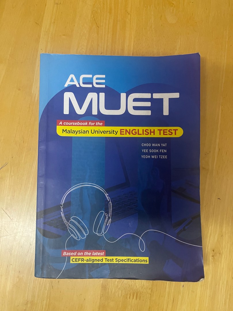 MUET exercise book, Hobbies & Toys, Books & Magazines, Textbooks on ...