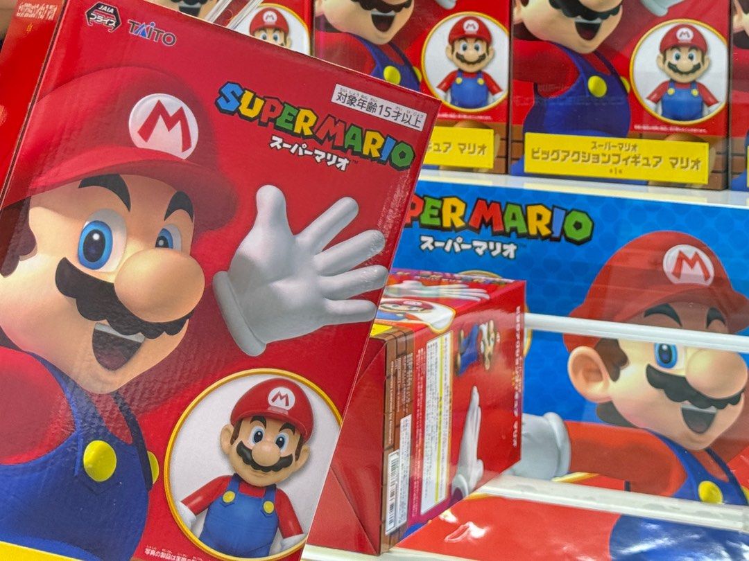 日本Namco 超級瑪利奧Super Mario Figure, 興趣及遊戲, 玩具 & 遊戲類 - Carousell