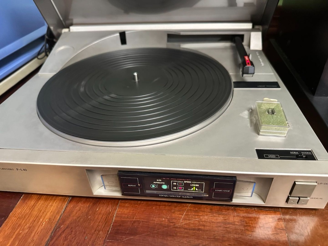 Vintage 1970s Turntable Sansui P-L40 Linear Tracking Direct Drive ...