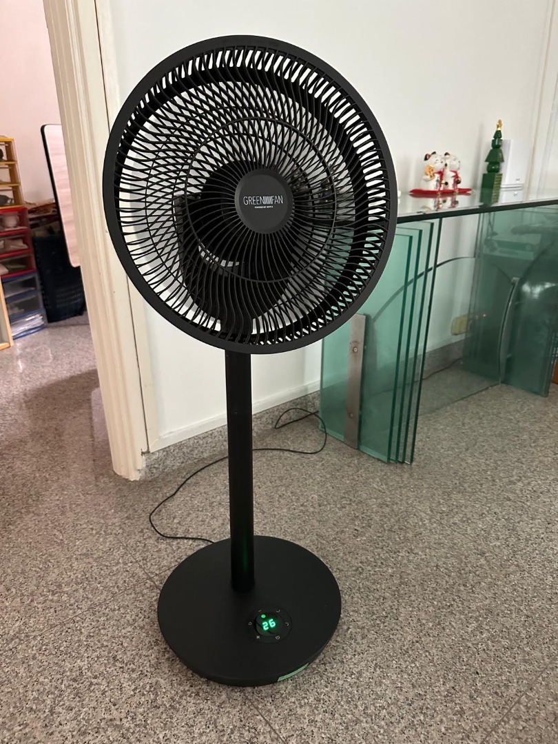 NOVITA GREEN FAN, Furniture & Home Living, Lighting & Fans, Fans on ...