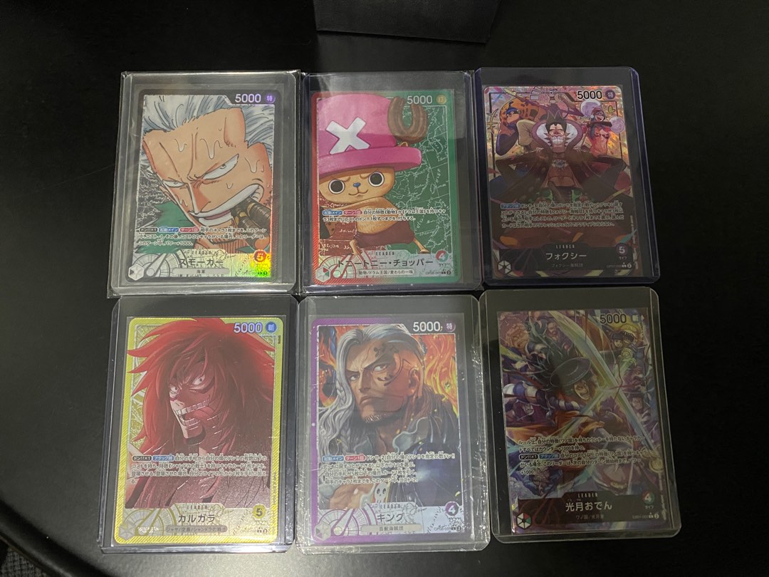 One piece OpTCG Leader, Hobbies & Toys, Toys & Games on Carousell