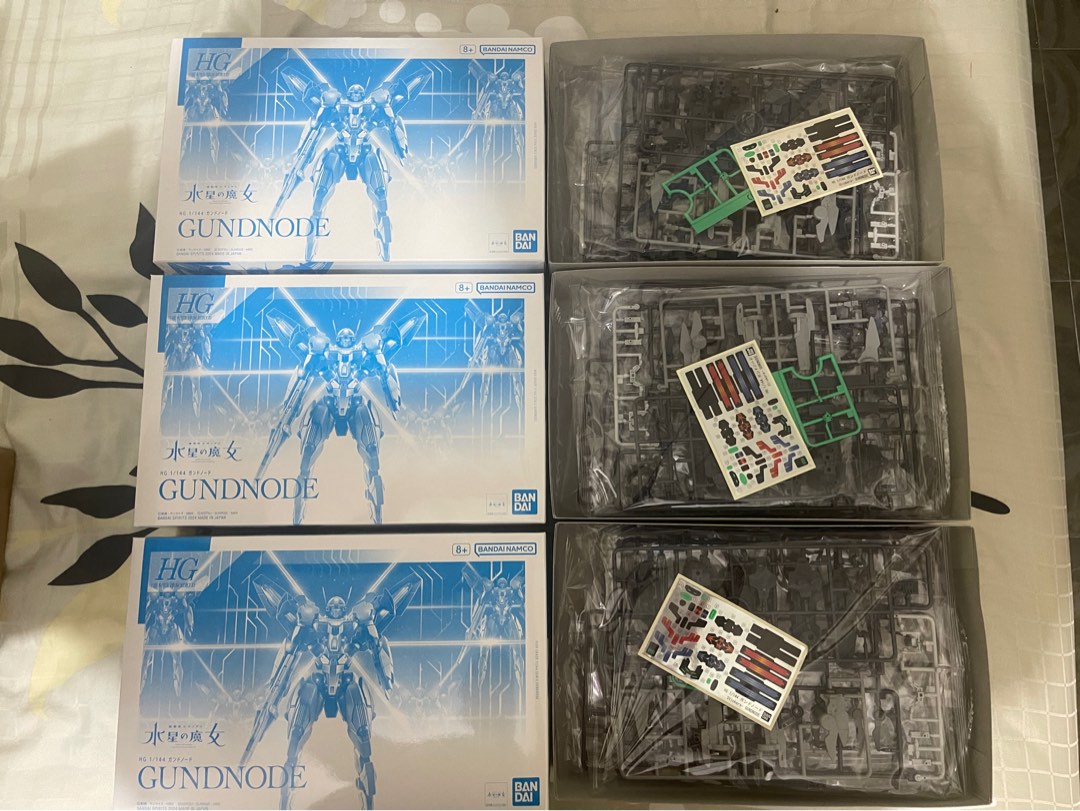 P-bandai HG 1/144 Gundnode, Hobbies & Toys, Toys & Games on Carousell