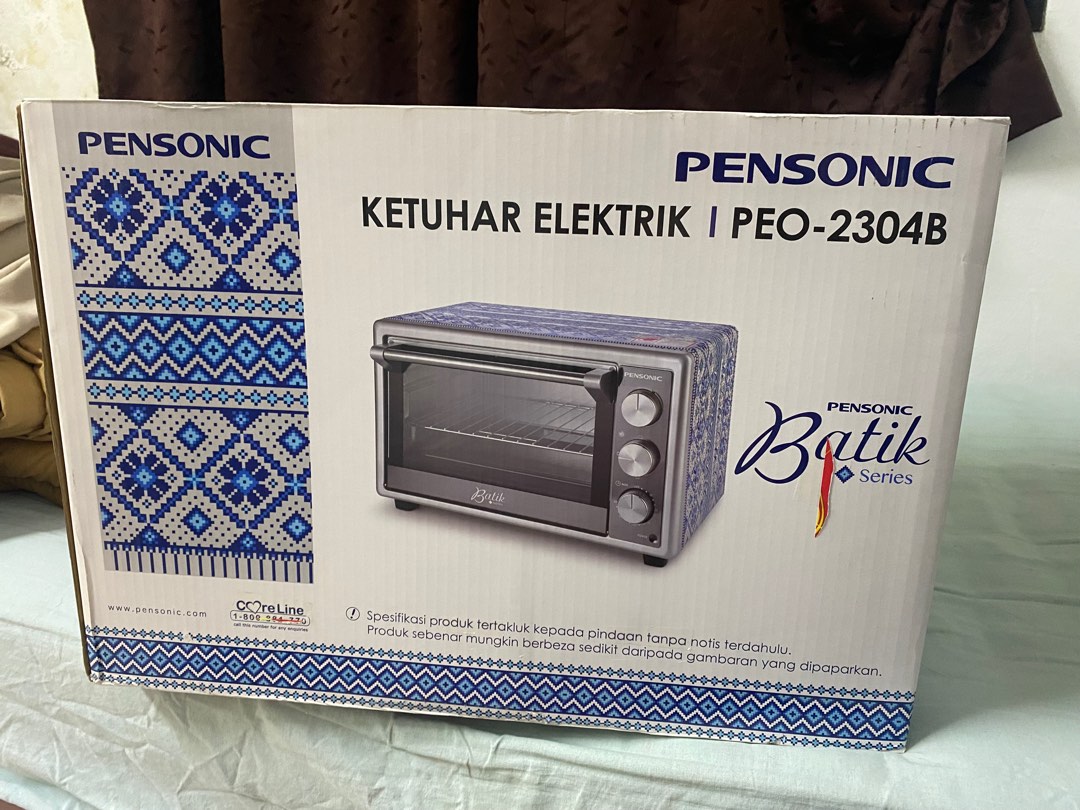 PENSONIC OVEN BATIK SERIES, TV & Home Appliances, Kitchen Appliances ...