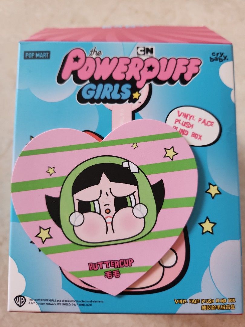Popmart - Powerpuff girls (vinyl face plush buttercup), Hobbies & Toys ...
