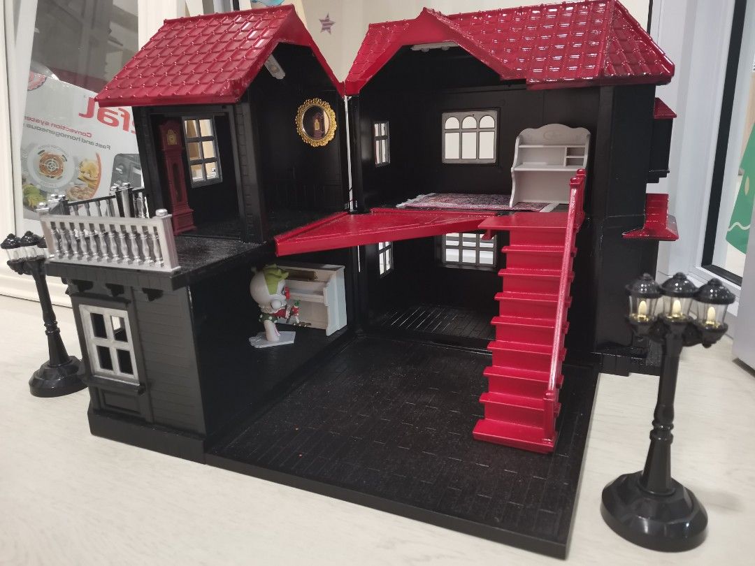 Popmart Custom Made Skullpanda Molly House, Hobbies & Toys, Toys ...