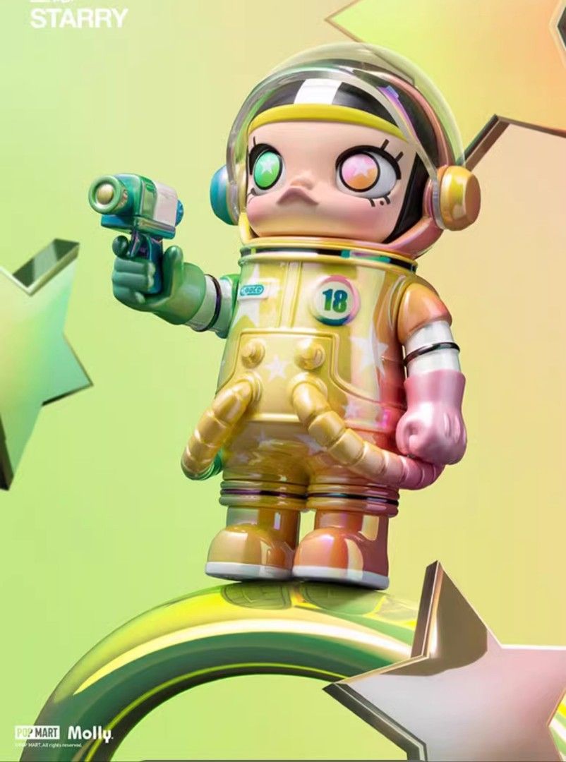 POPMART SPACE MOLLY VERSION 3 STARRY BIG SECRET, Hobbies & Toys, Toys ...
