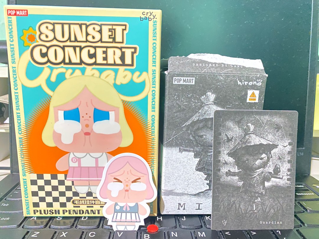 POPMART SUNSET CON & HIRONO, Hobbies & Toys, Toys & Games on Carousell