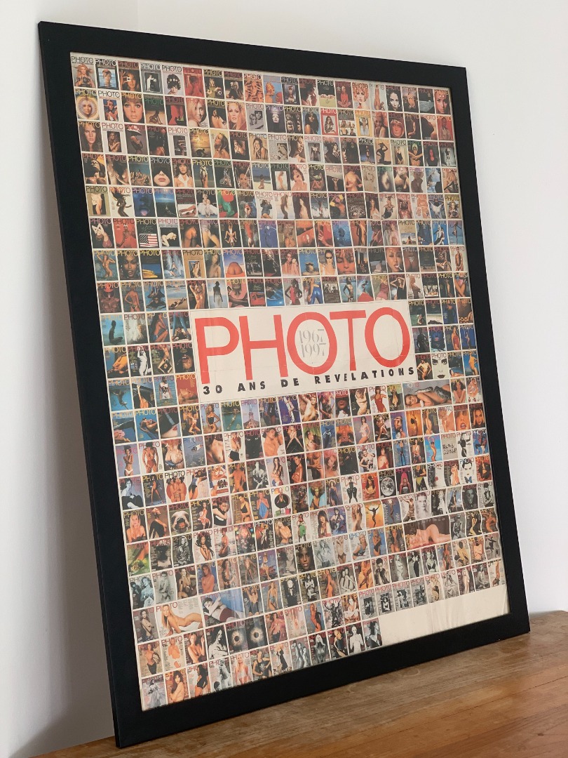 POSTER 30 TAHUN ANIVERSARY MAJALAH PHOTO (BINGKAI DENGAN KACA ...