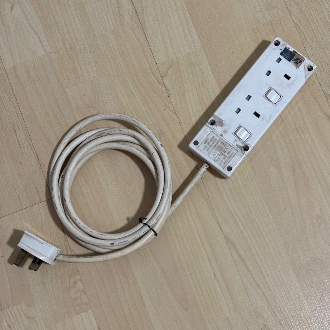 Power Extension Cord 3 metres, TV & Home Appliances, Electrical ...