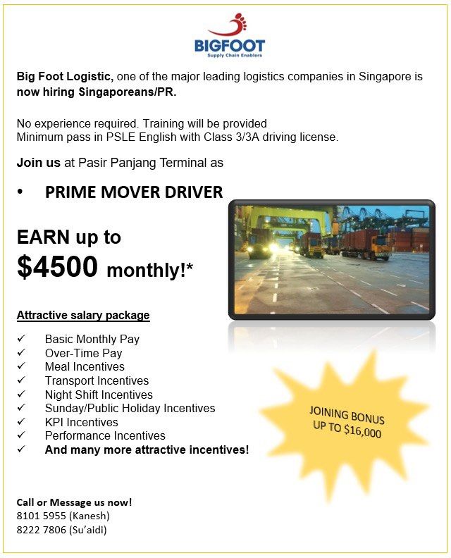 Prime mover driver ( earn $25000 in bonuses alone!!), Jobs, Transport ...