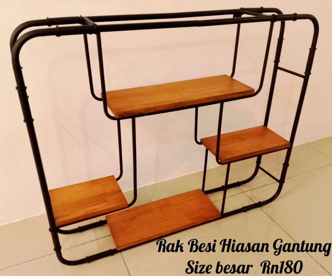 Rak Gantung Hiasan Dinding, Furniture & Home Living, Furniture, Shelves ...