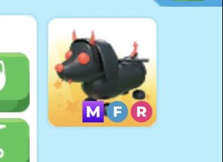 Roblox Adopt Me Mega Fly Ride Wolf MFR Wolf, Video Gaming, Video Games ...