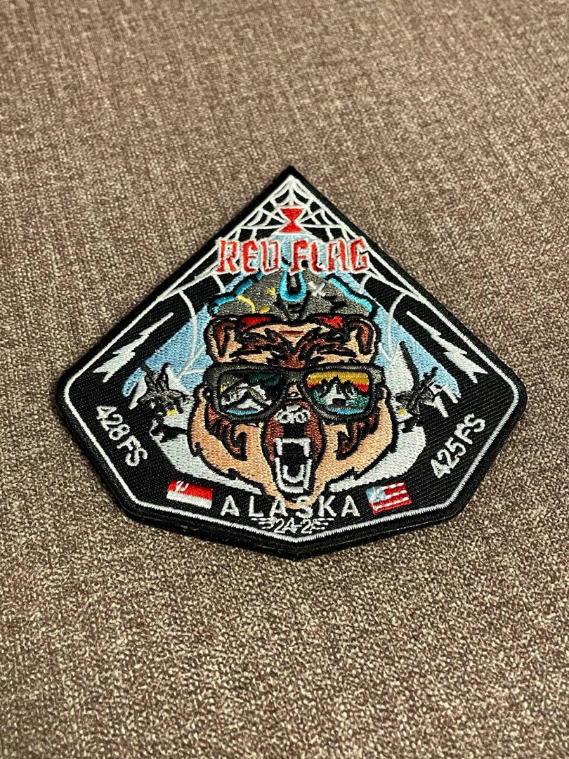 RSAF RED FLAG 2024 PATCH, Hobbies & Toys, Memorabilia & Collectibles ...
