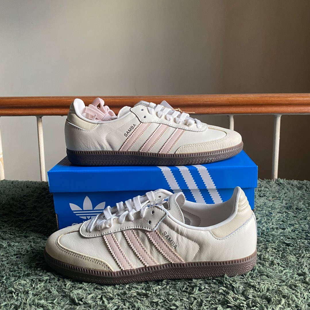 Samba OG Wonder Quartz, Women's Fashion, Footwear, Sneakers on Carousell