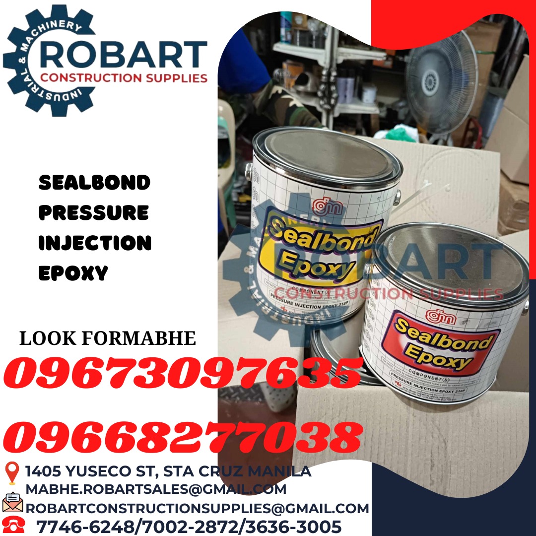 sealbond pressure injection epoxy, Commercial & Industrial ...