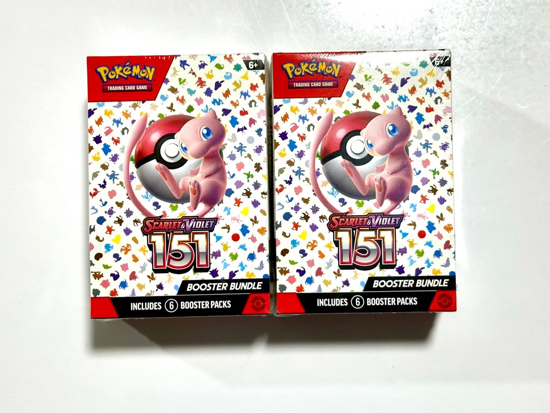 [SEALED] Pokemon TCG 151 English Shrink Booster Bundel, Hobbies & Toys ...