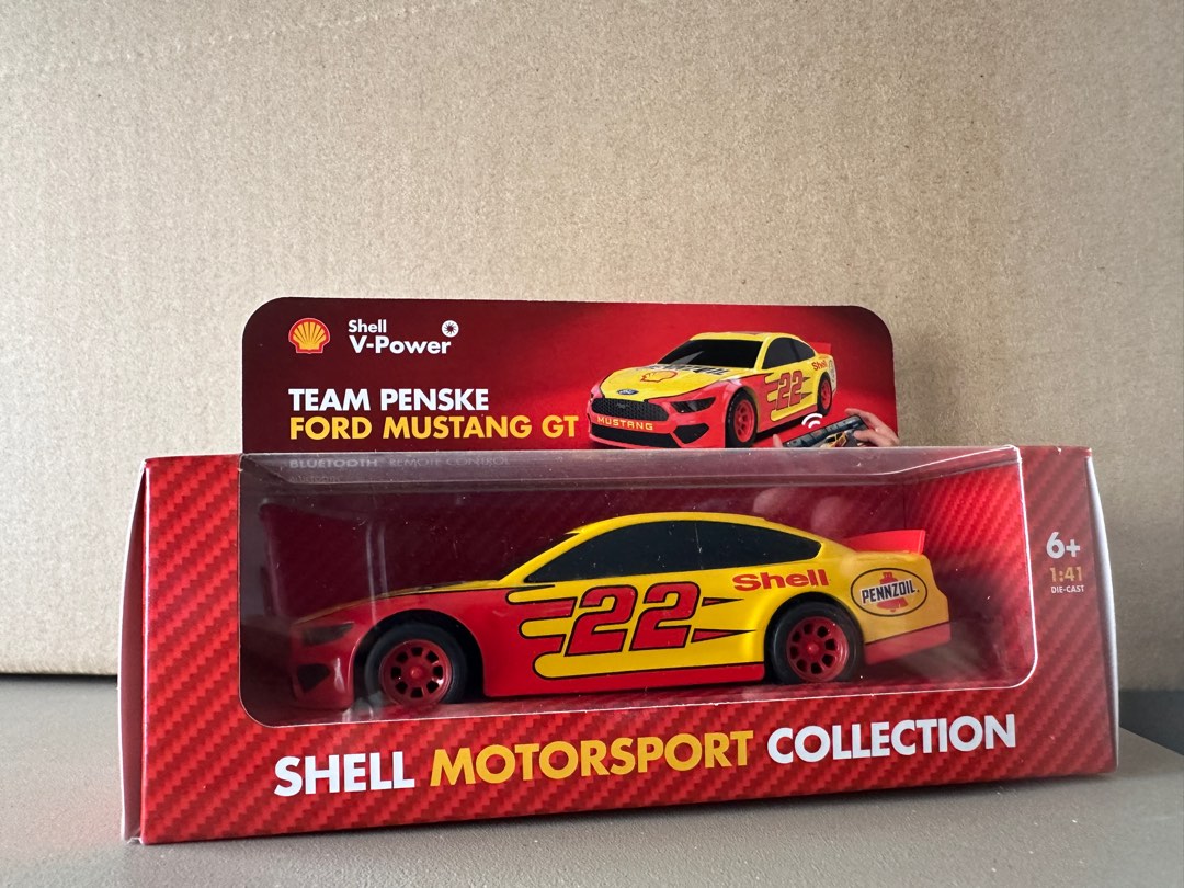Shell Team Penske Ford Mustang GT Motorsport Bluetooth RC, Hobbies ...