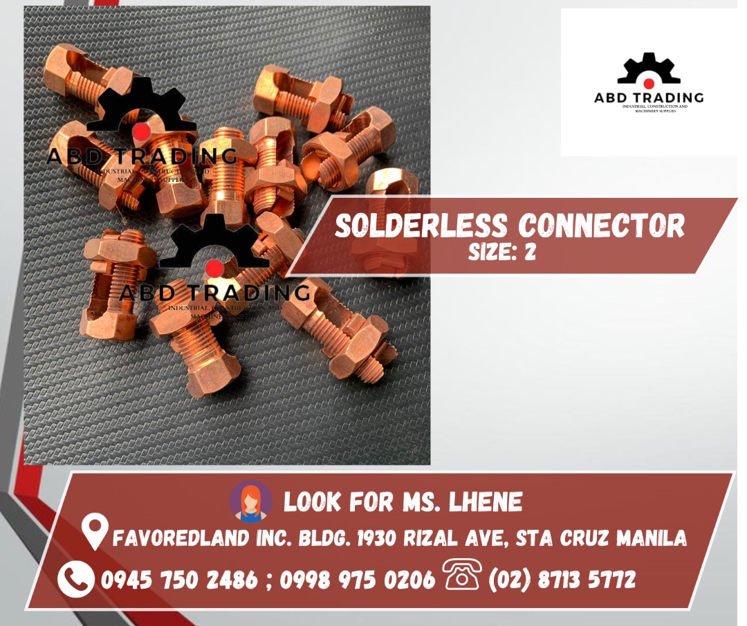 SOLDERLESS CONNECTOR, Commercial & Industrial, Construction Tools ...