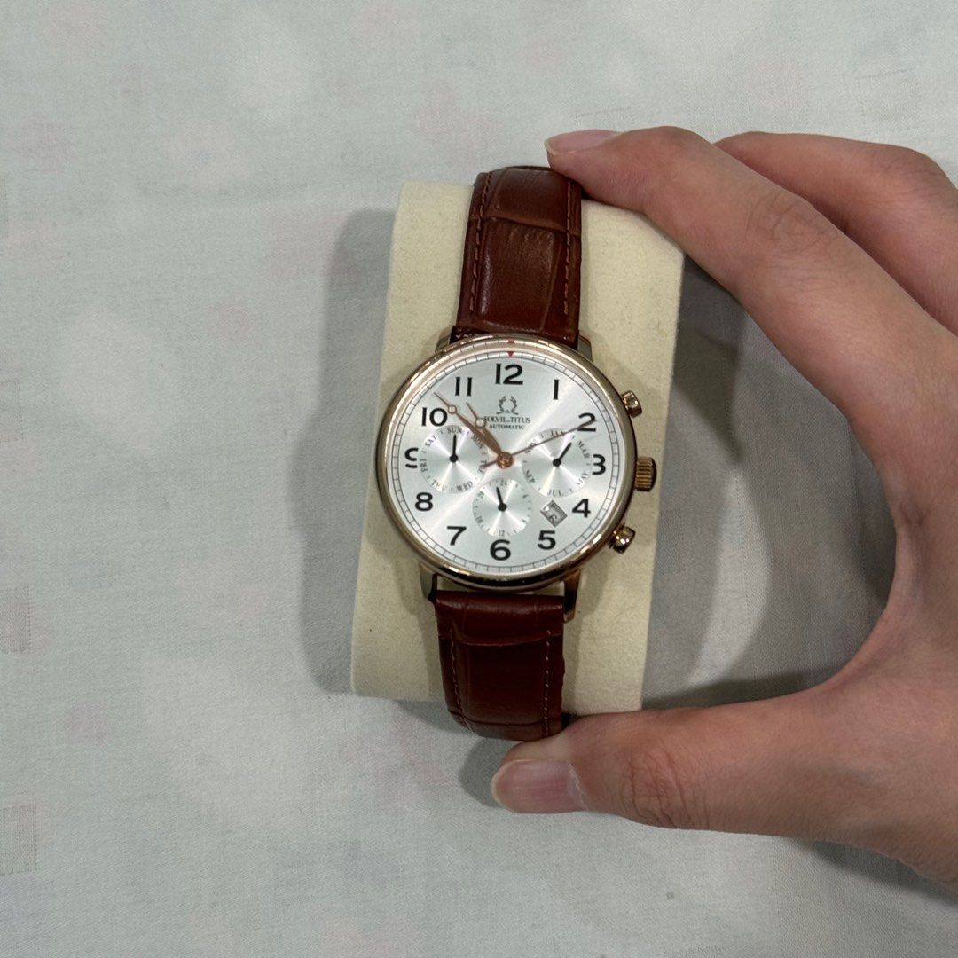 Sovil Titus Watch, Women's Fashion, Watches & Accessories, Watches on ...