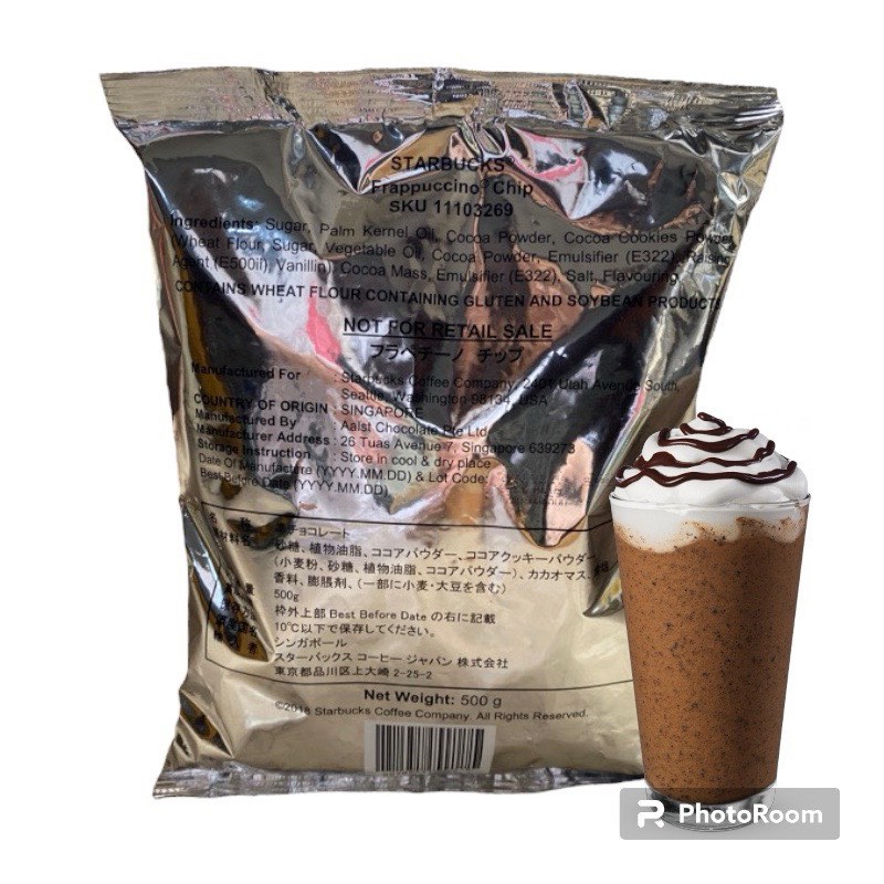 Starbucks Java Choco Chips 500g, Food & Drinks, Beverages on Carousell