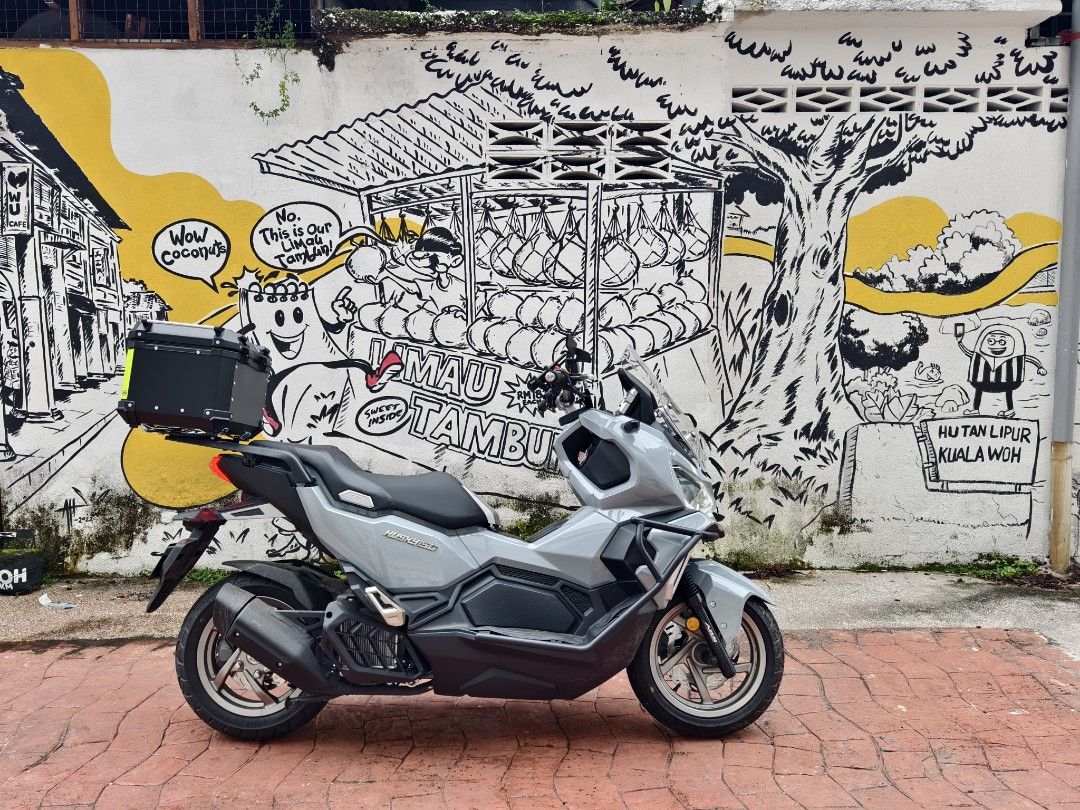 SYM Husky 150 SE Grey Colour, Motorbikes on Carousell