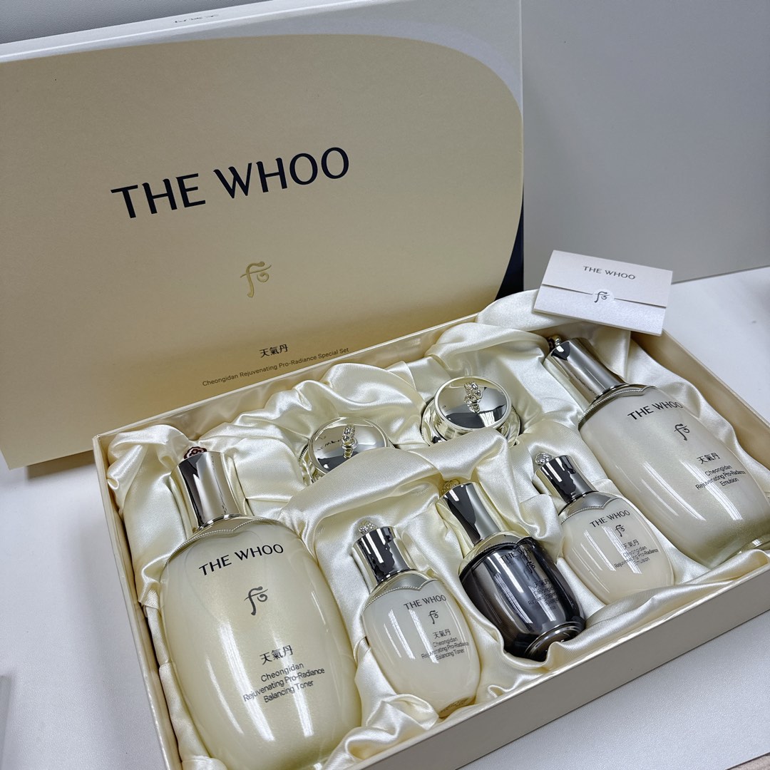 [正貨現貨] The History of Whoo 天氣丹 光耀煥活滋養水乳套裝 7件裝, 美容＆個人護理, 健康及美容 - 皮膚護理, 面部 - 面部護理 - Carousell
