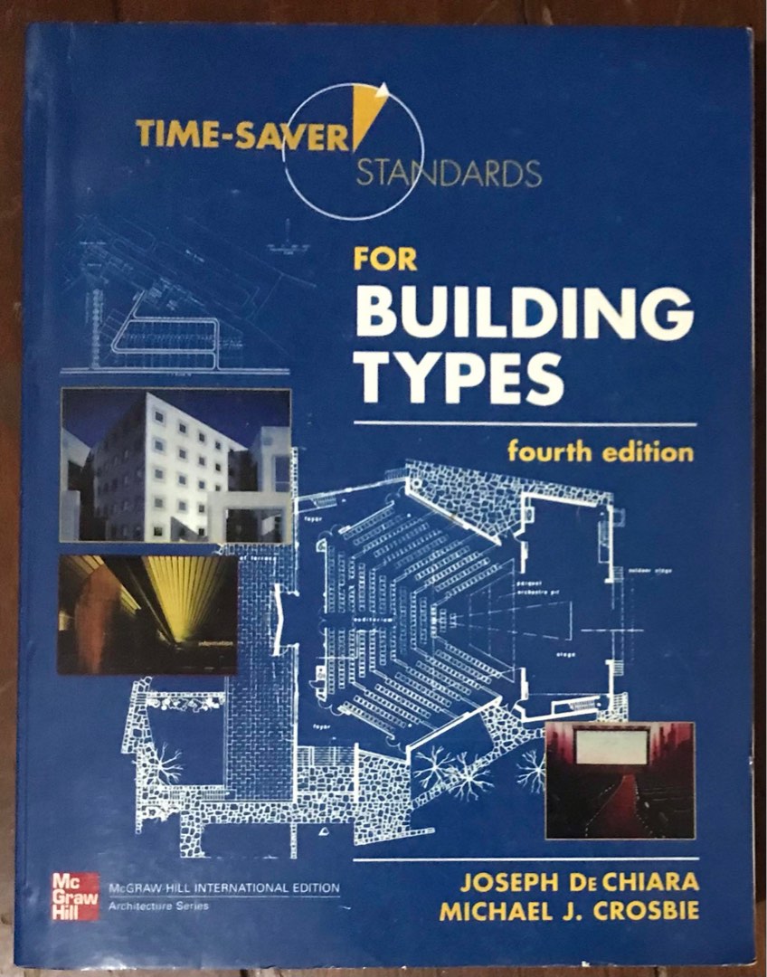 TIME-SAVER STANDARDS FOR BUILDING TYPES 4TH ED. De Chiara, Hobbies ...