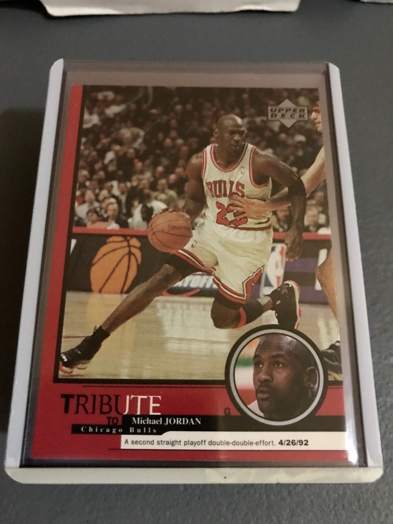 TRIBUTE to michael jordan second straight double double effort, Hobbies ...