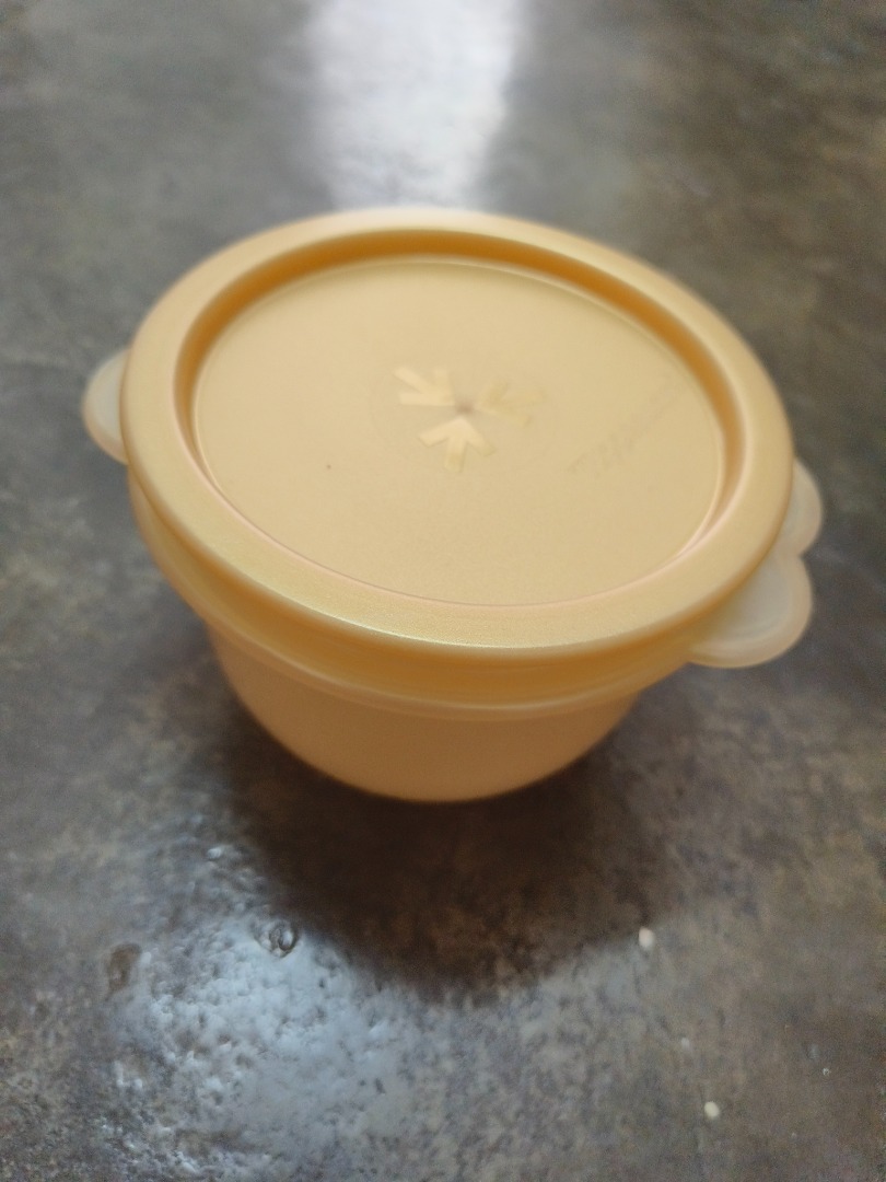 Tupperware - gold colour, Furniture & Home Living, Kitchenware ...