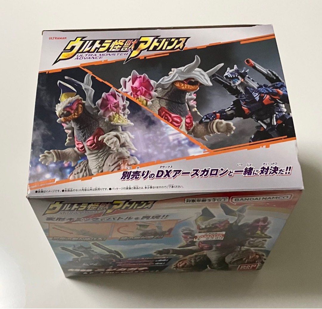 Ultraman Blazar Ultra Kaiju Advance Nijikagachi & Earth Garon Mod.2 ...