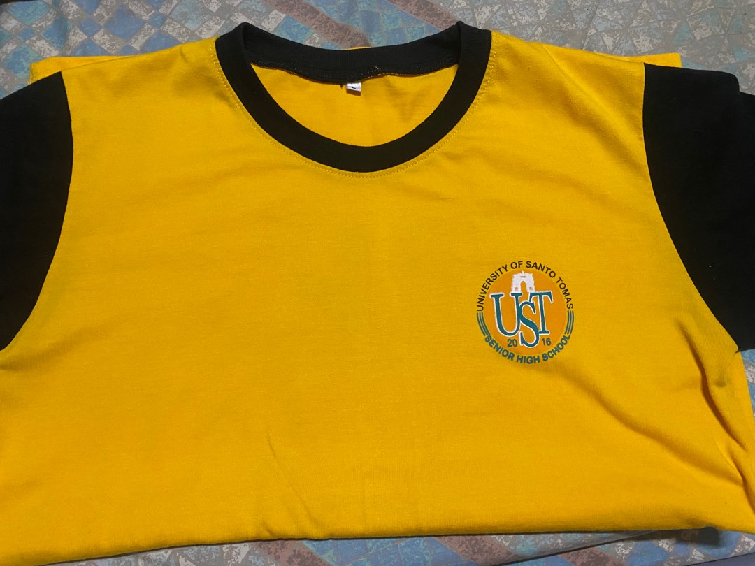 UST SHS Senior High School PE Uniform, Men's Fashion, Tops & Sets ...