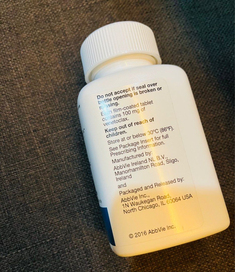 VENCLEXTA (venetoclax tablets) 100mg, Health & Nutrition, Health ...