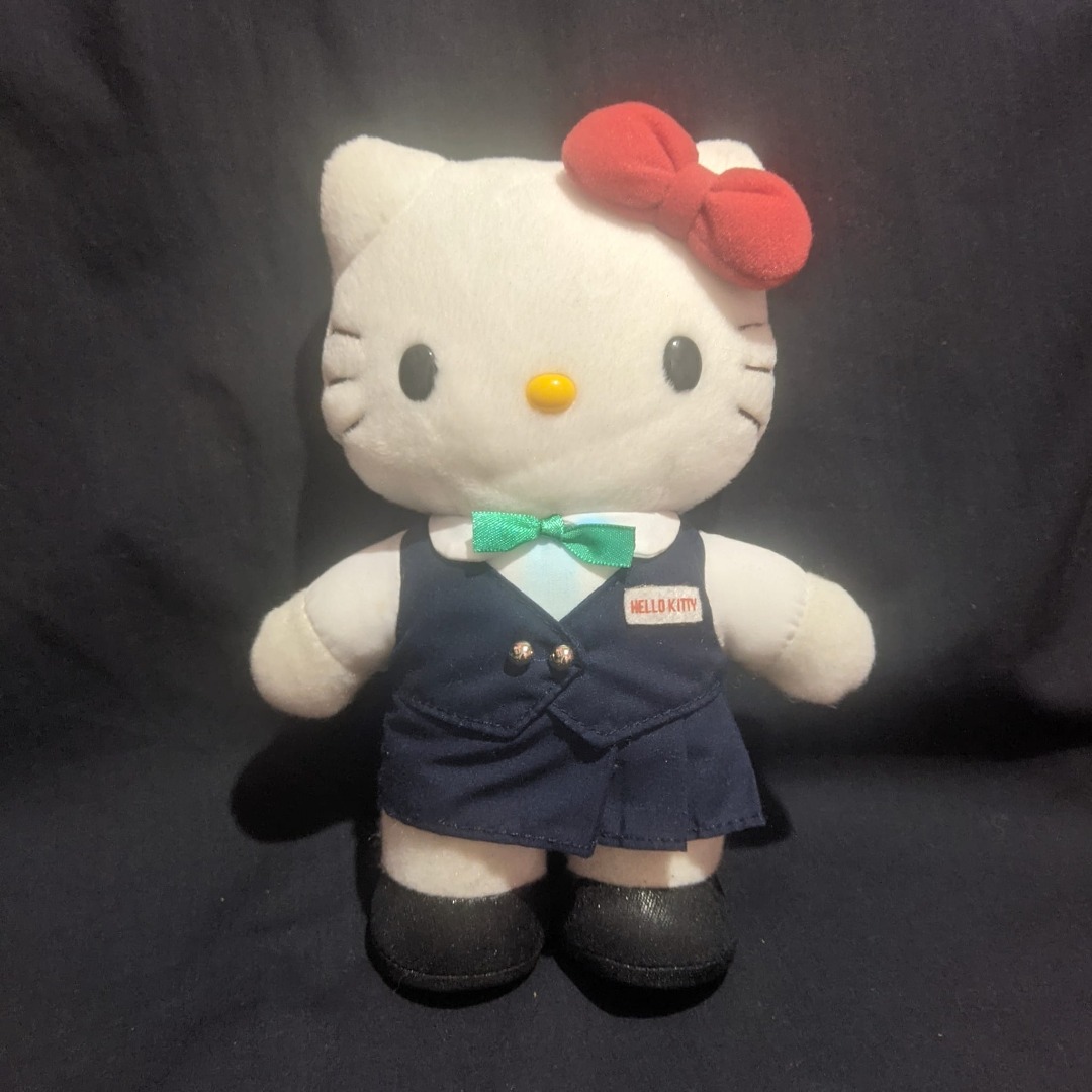vintage sanrio hello kitty flight attendant plush (2003), Hobbies & Toys, Toys & Games on Carousell
