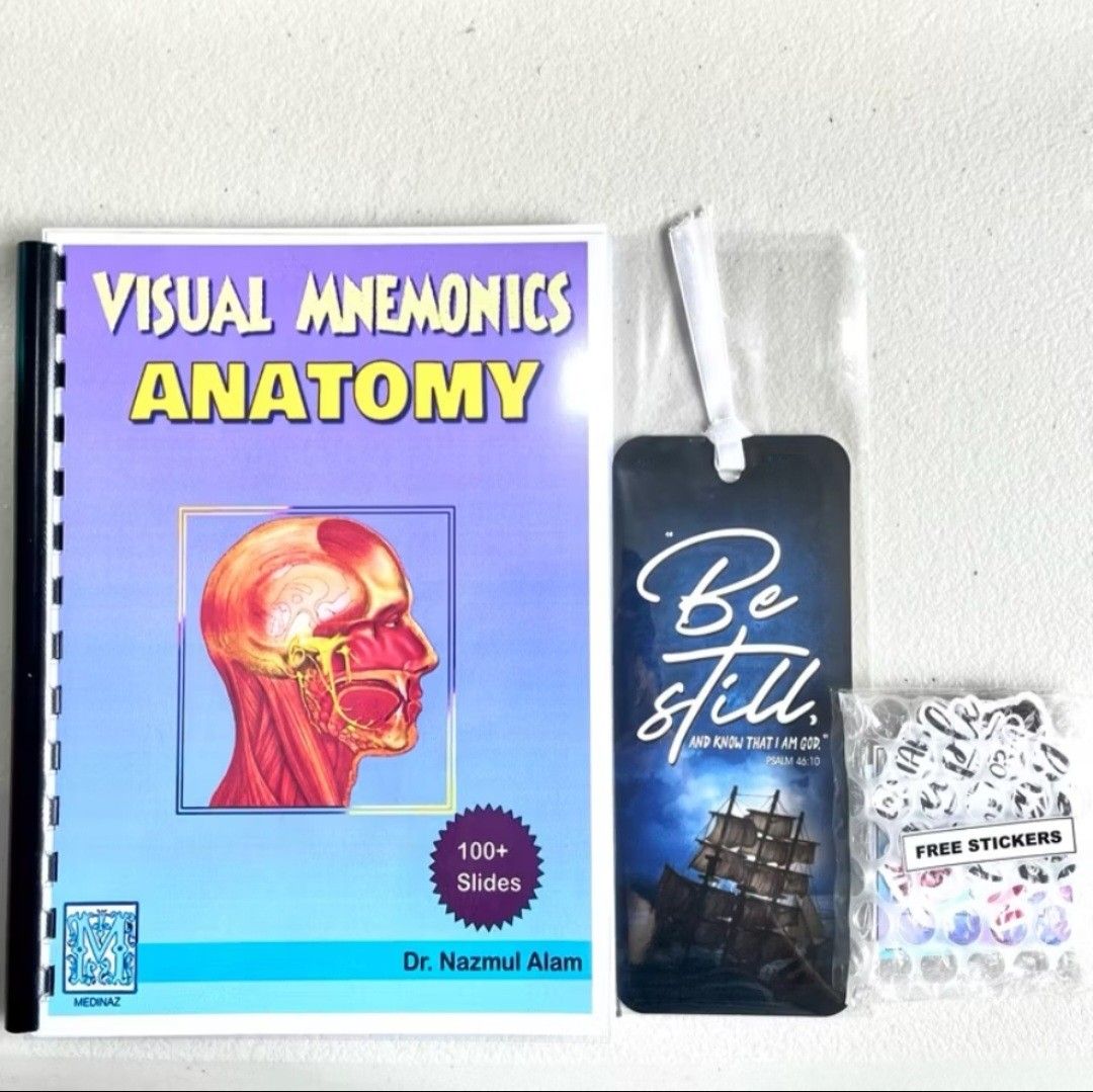 Visual Mnemonics Anatomy, Microbiology, Biochem, Pharmacology / PLE ...