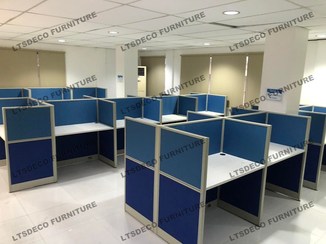WORKSTATION BPO OFFICE PARTITION FURNITURES BPO SYSTEM CUBICLE MODULAR ...