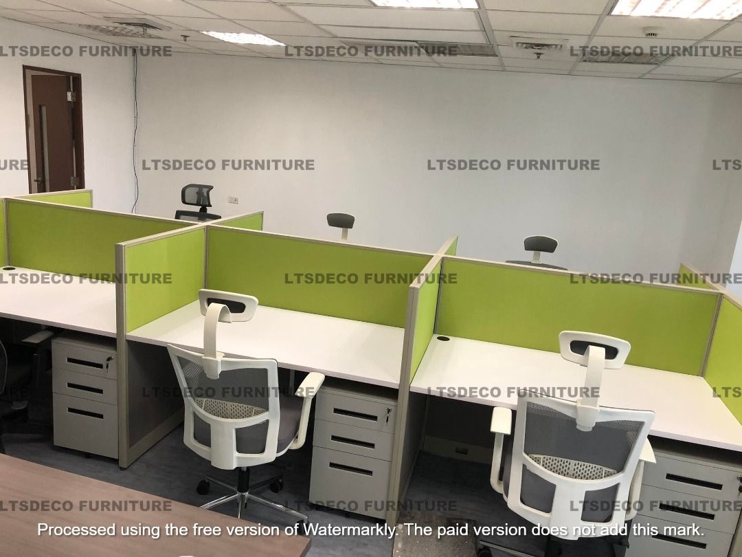 workstation modular table bpo type office furniture partitions ...