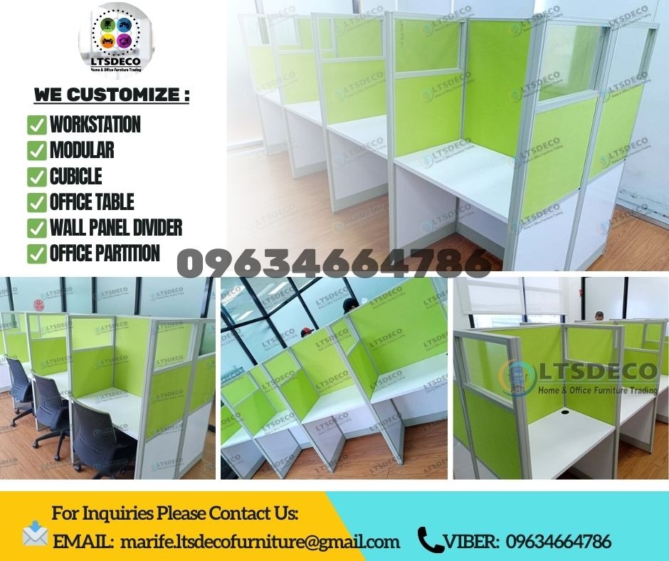 WORKSTATION OFFICE PARTITION FURNITURES BPO SYSTEM CUBICLES, Furniture ...