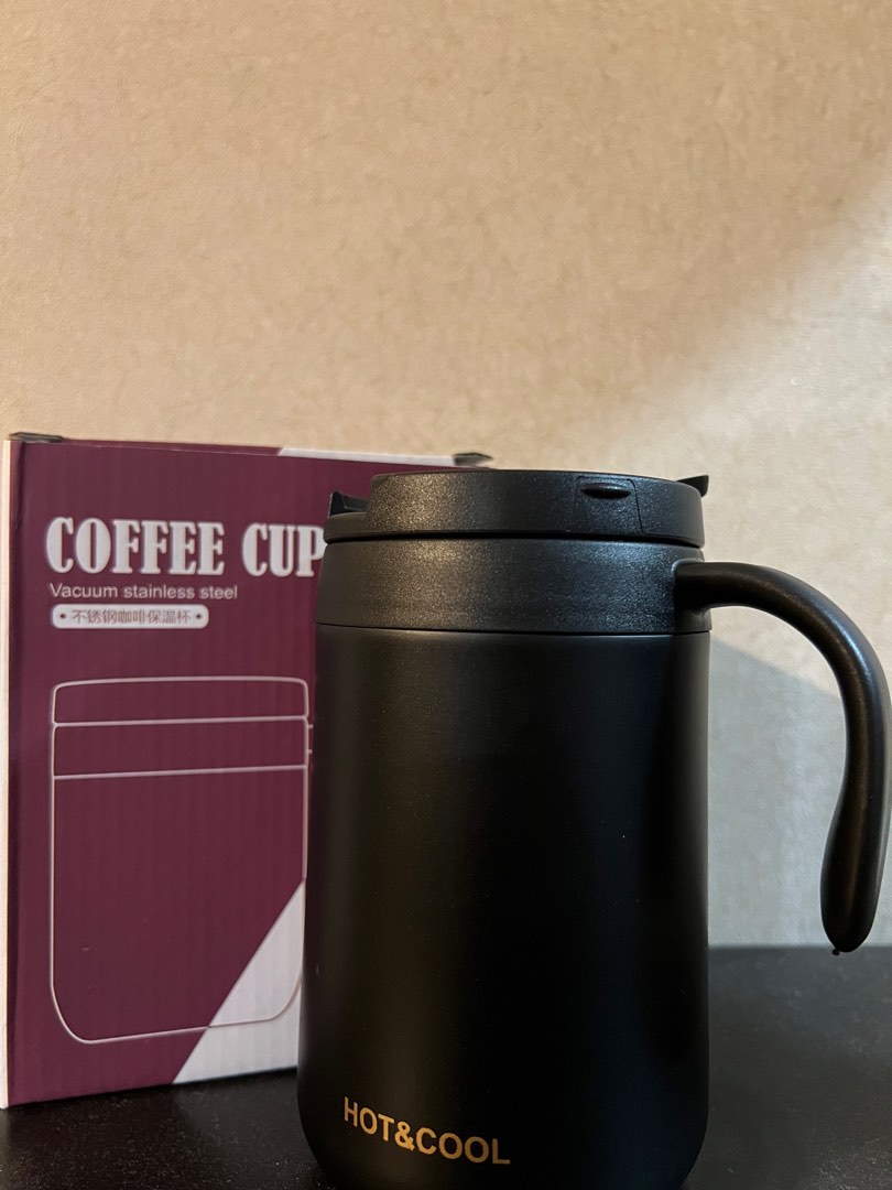 500ml Stainless Steel Coffe Cup/Mug/Thermos, Furniture & Home Living ...