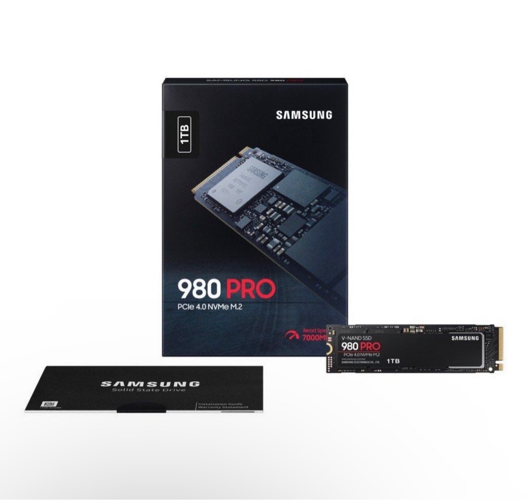 5x Samsung SSD 980 PRO 1TB PCle 4.0 NVMe M.2 Original Laptop Desktop PC ...
