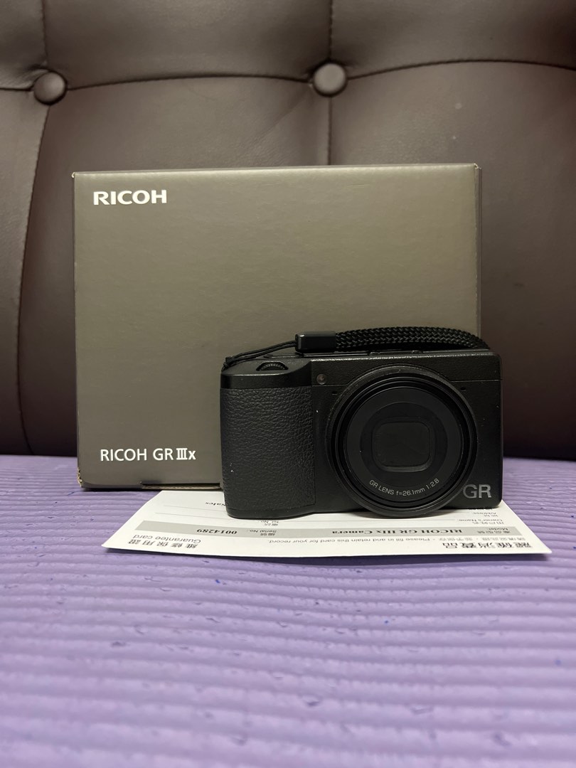 勁新淨 全套有盒 香港行貨 Ricoh GR III X GRIIIX GR3X 快門次數 6XXX, 攝影器材, 相機 - Carousell
