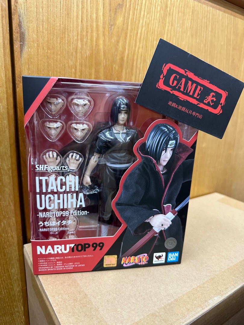 全新 行版 S.H.Figuarts ITACHI UCHIHA SHF 宇智波鼬 NARUTOP99 Edition 火影忍者 NARUTO ...