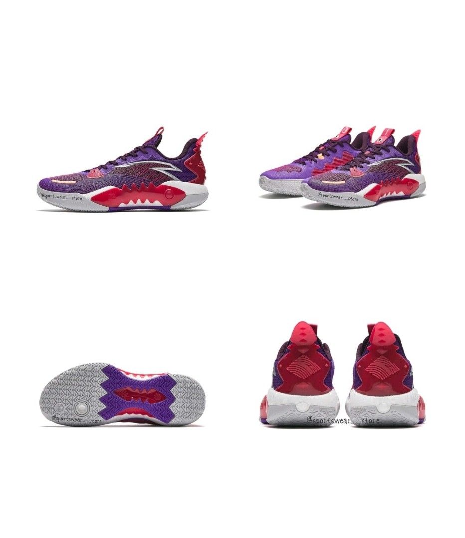 ANTA SHOCK WAVE TEAM 5V2 BASKETBALL SHOES, Men's Fashion, Footwear ...