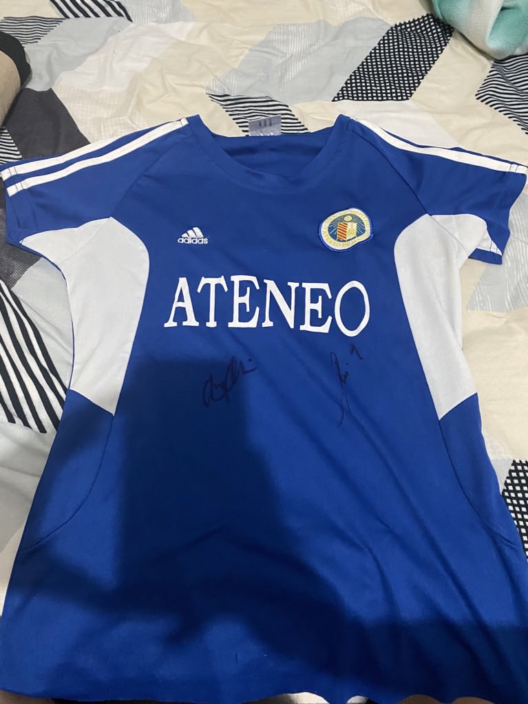 Ateneo Adidas Shirt with various Ateneo Players Signature, Hobbies ...